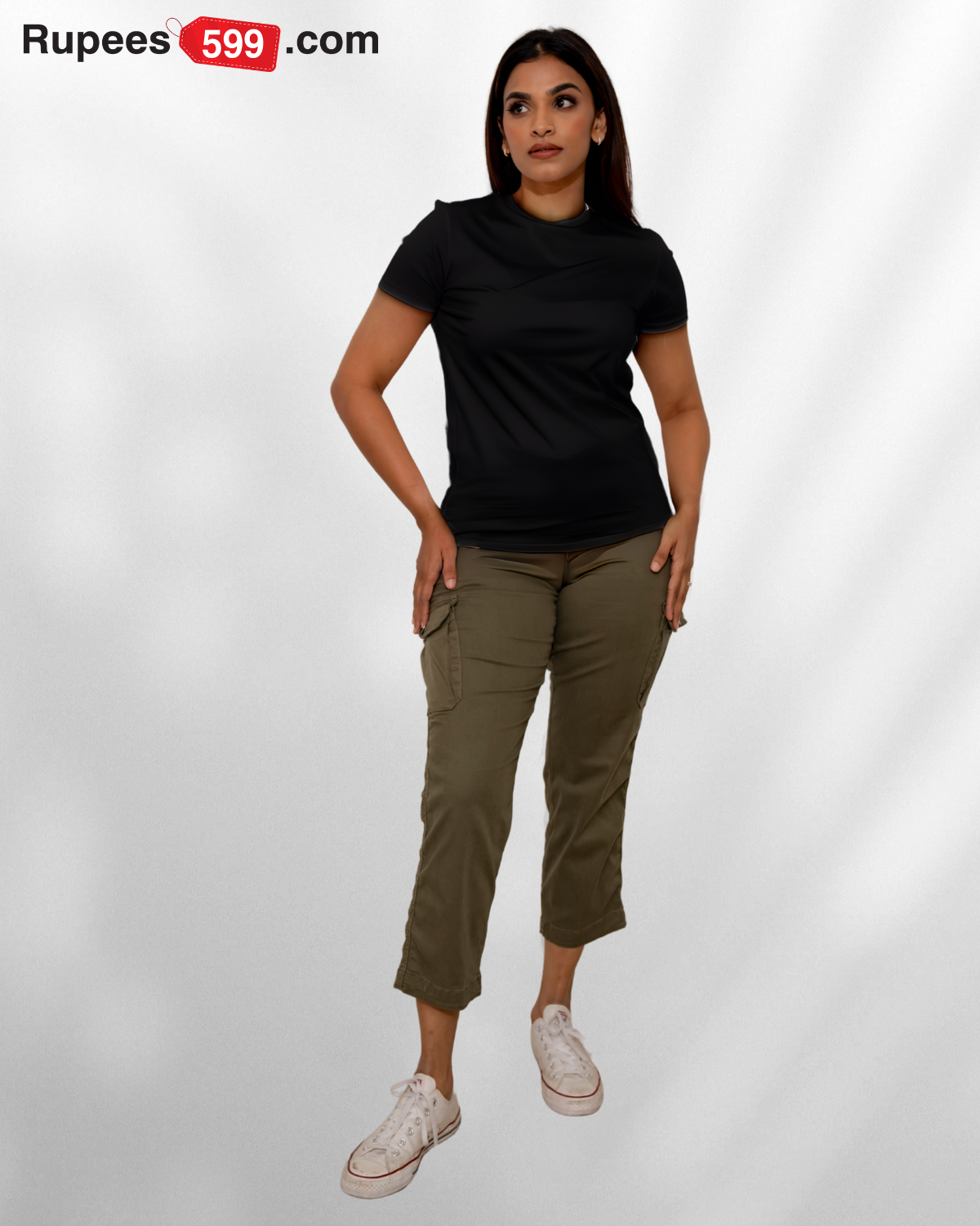 Ladies Cotton Crew Neck Top – Rupees599.com